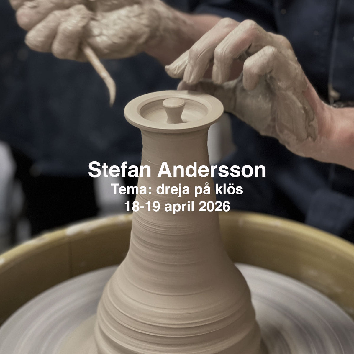 Boka workshop i drejning med Stefan Andersson hos Drejverkstaden Stockholm.